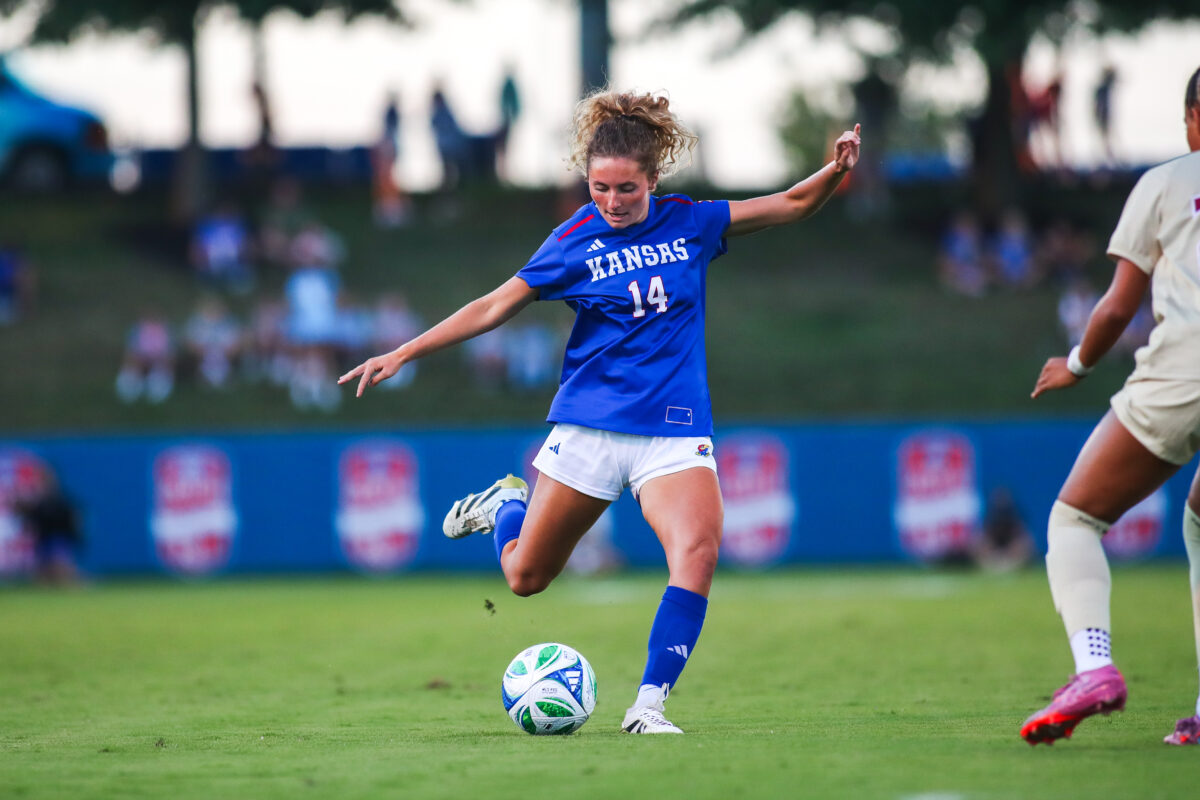 KU soccer holds No. 2 Florida State to 1-1 draw at Rock Chalk Park - KU ...